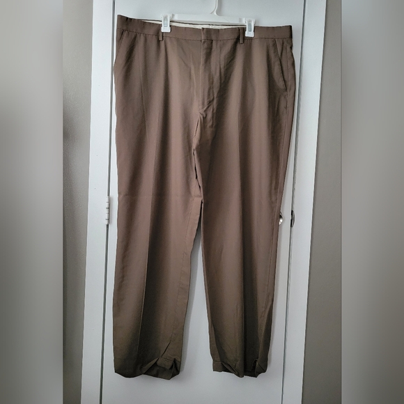 Pronto Uomo | Pants | Pronto Uomo Brown Wool Dress Pants | Poshmark